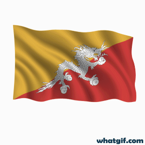 Free Bhutanese Flag GIFs to Download at WhatGif